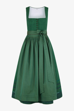 Dirndl mit edlem Reliefjacquard Moss